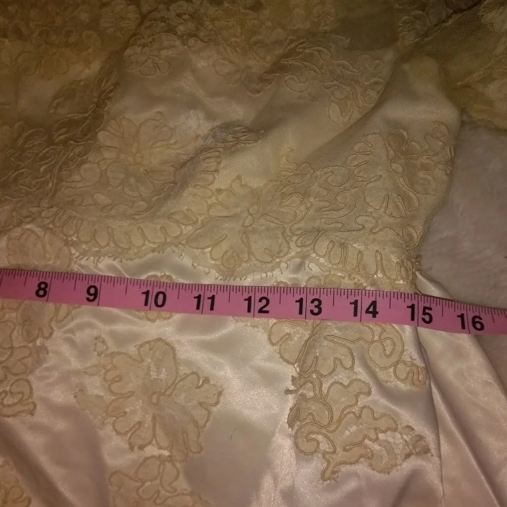 Vintage | Dresses | Miss Betsy Vintage Satin Wedding Dress | Poshmark